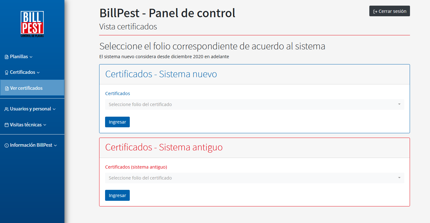 Bill Pest :: Control de Plagas